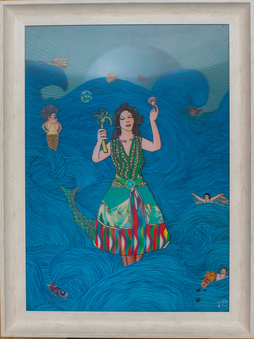 Lenticular Print - Girl of Serenity – Baro Art