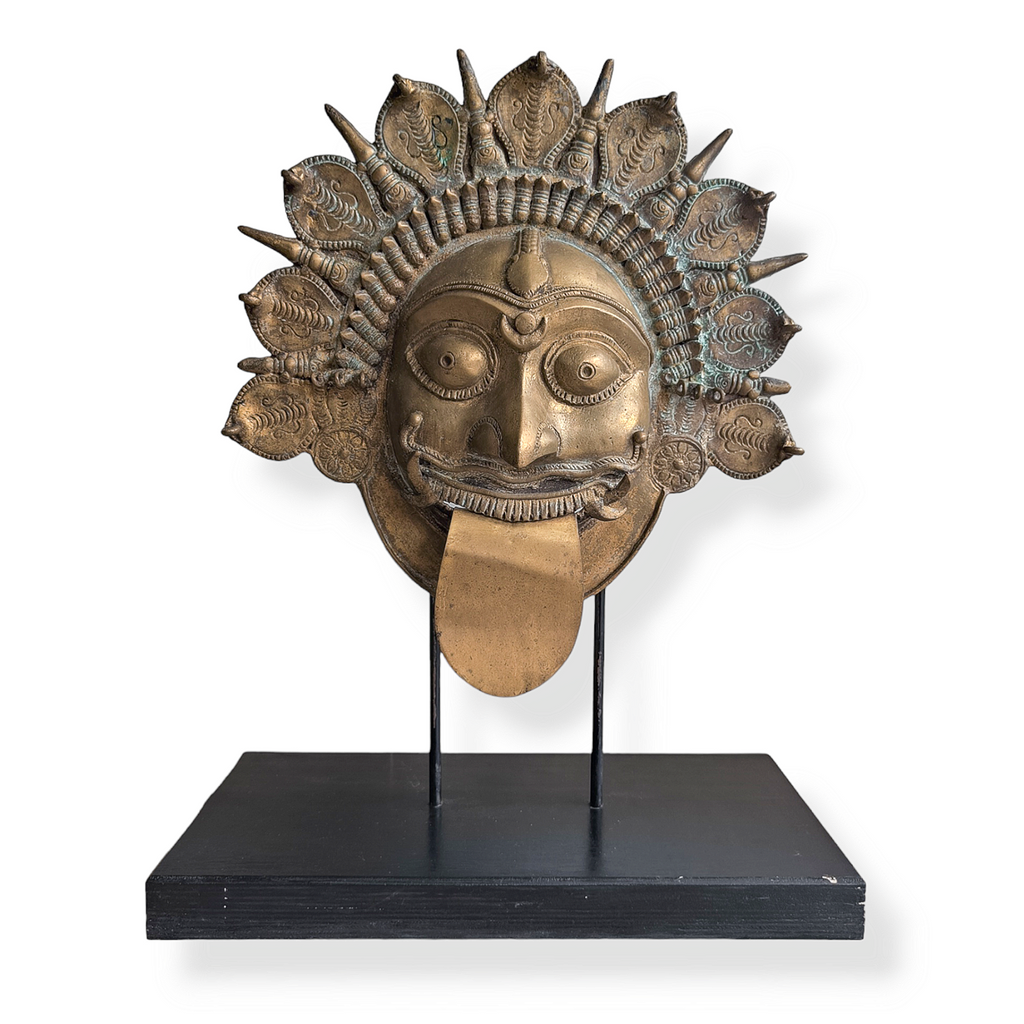 Vintage Bhuta Mask of Jumadi – Baro Art