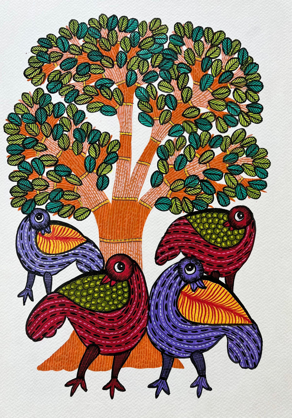 Colourful Birds – Baro Art