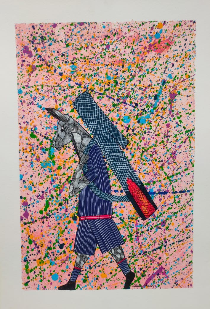 Donkey (Framed) – Baro Art