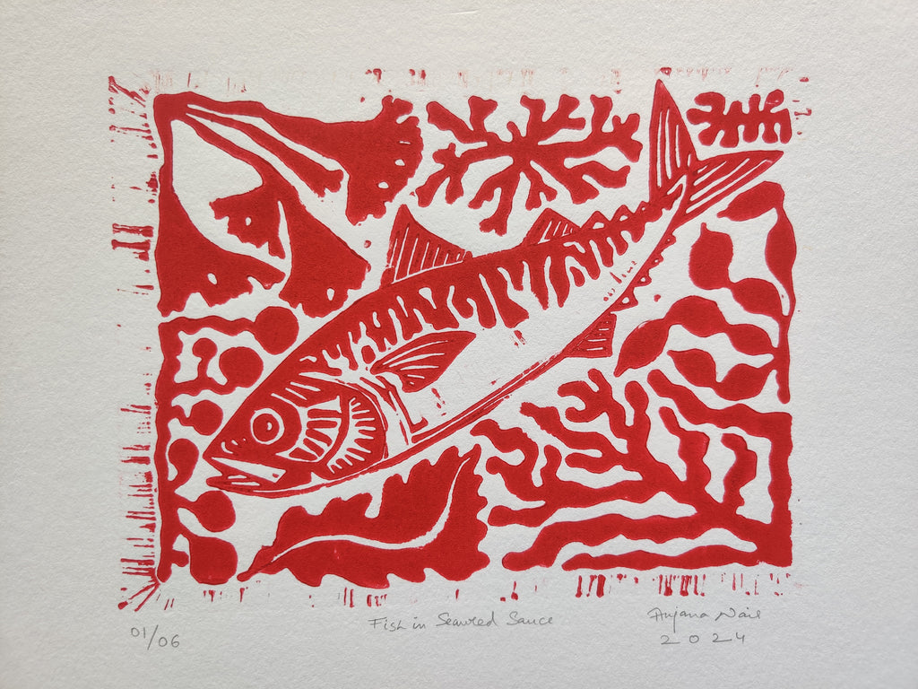 Fish in Seaweed Sauce – Baro Art