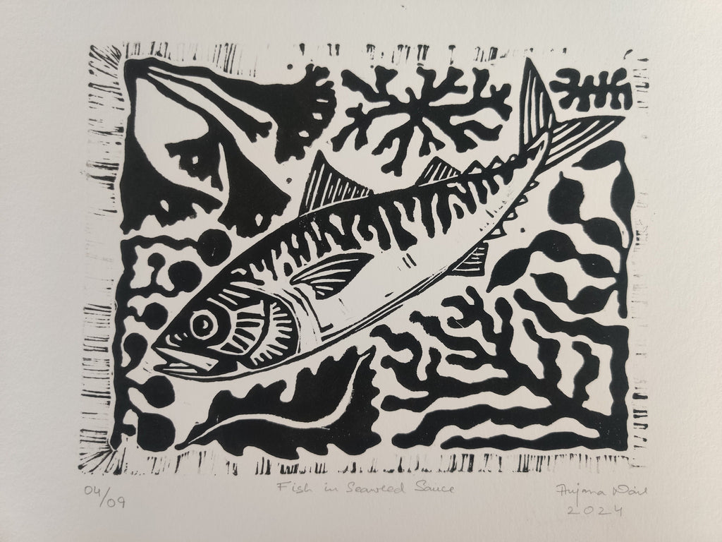 Fish in Seaweed Sauce – Baro Art