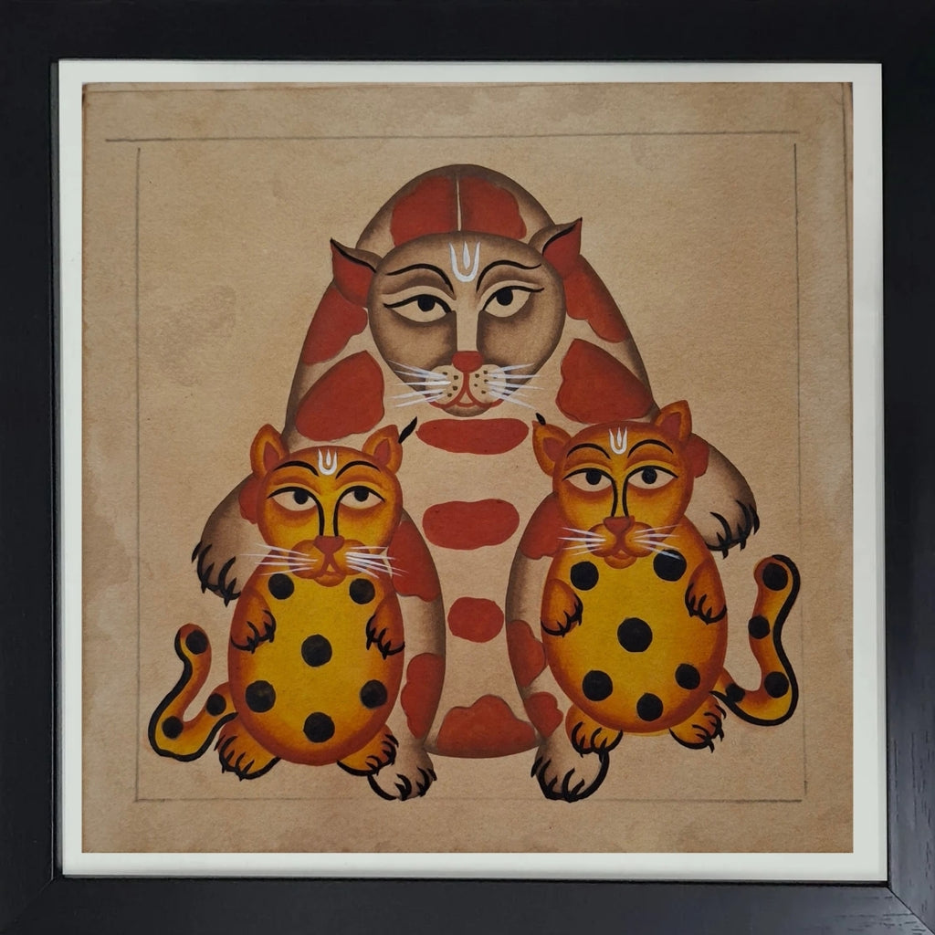 Ma and the Twins (Framed) – Baro Art