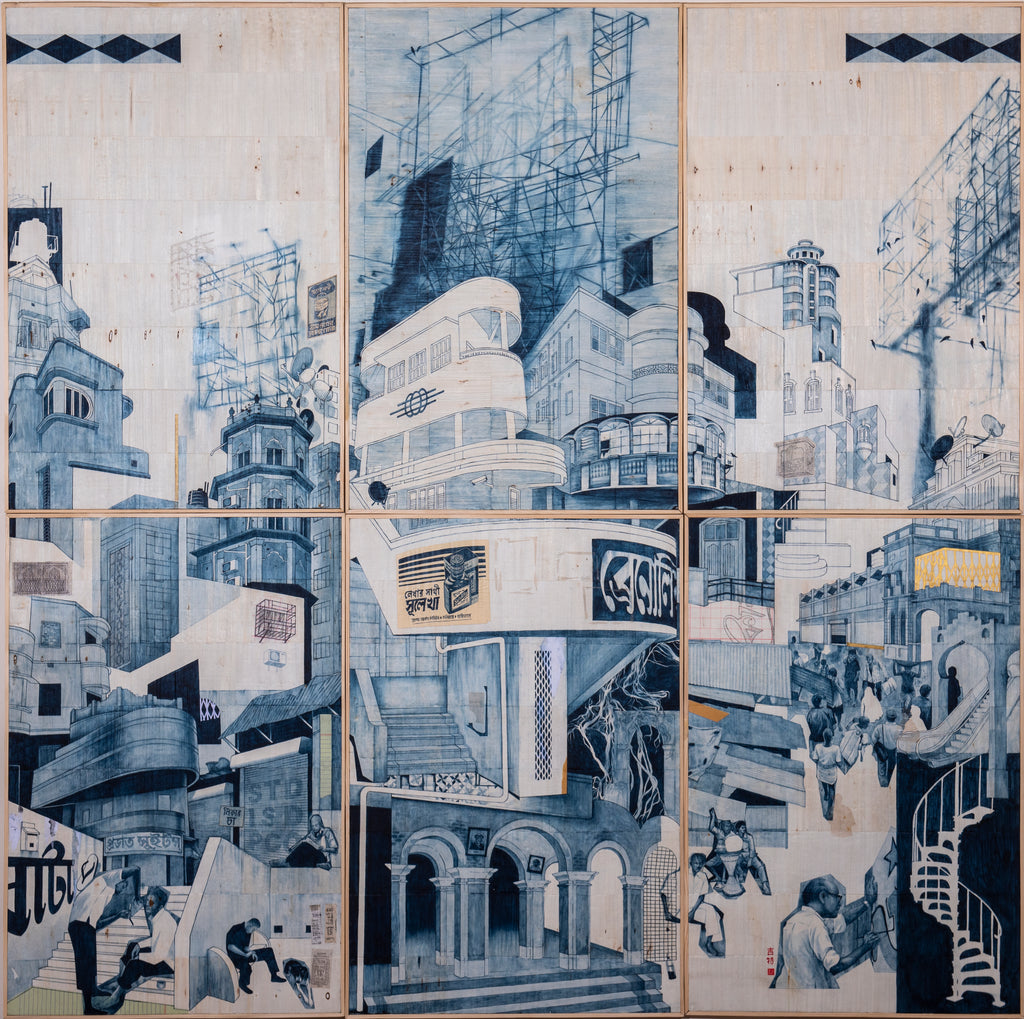 Urban Patchwork (6 panels) – Baro Art