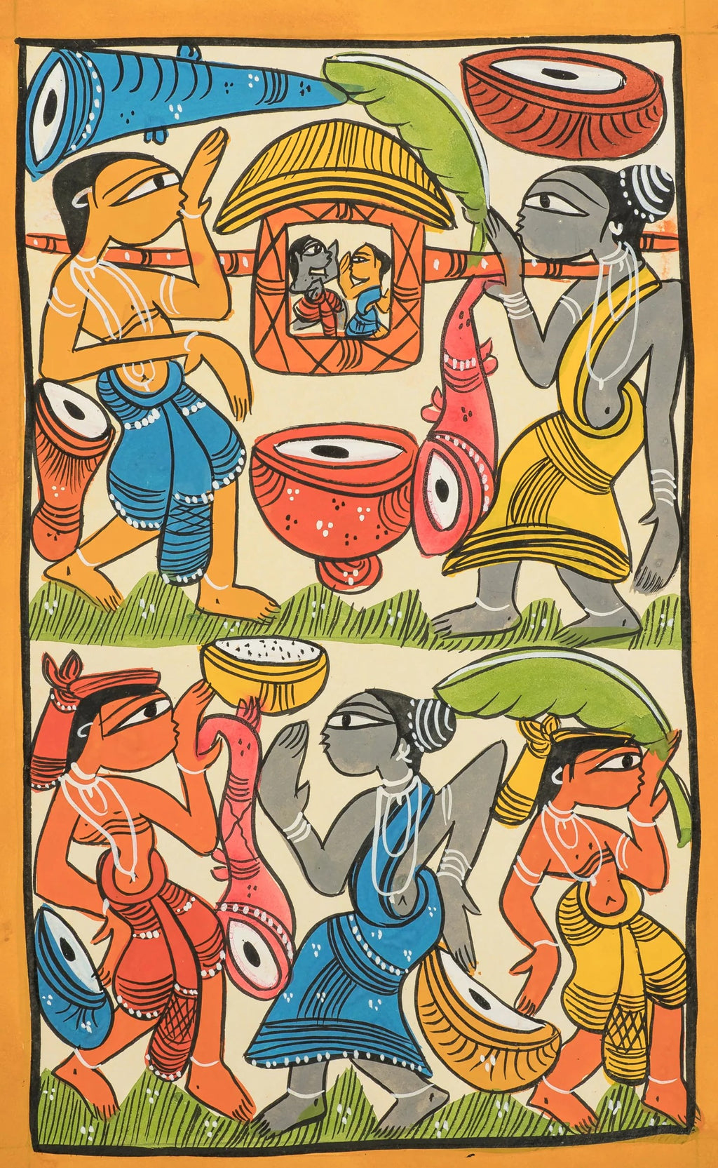 SANTHAL SMILES – Baro Art