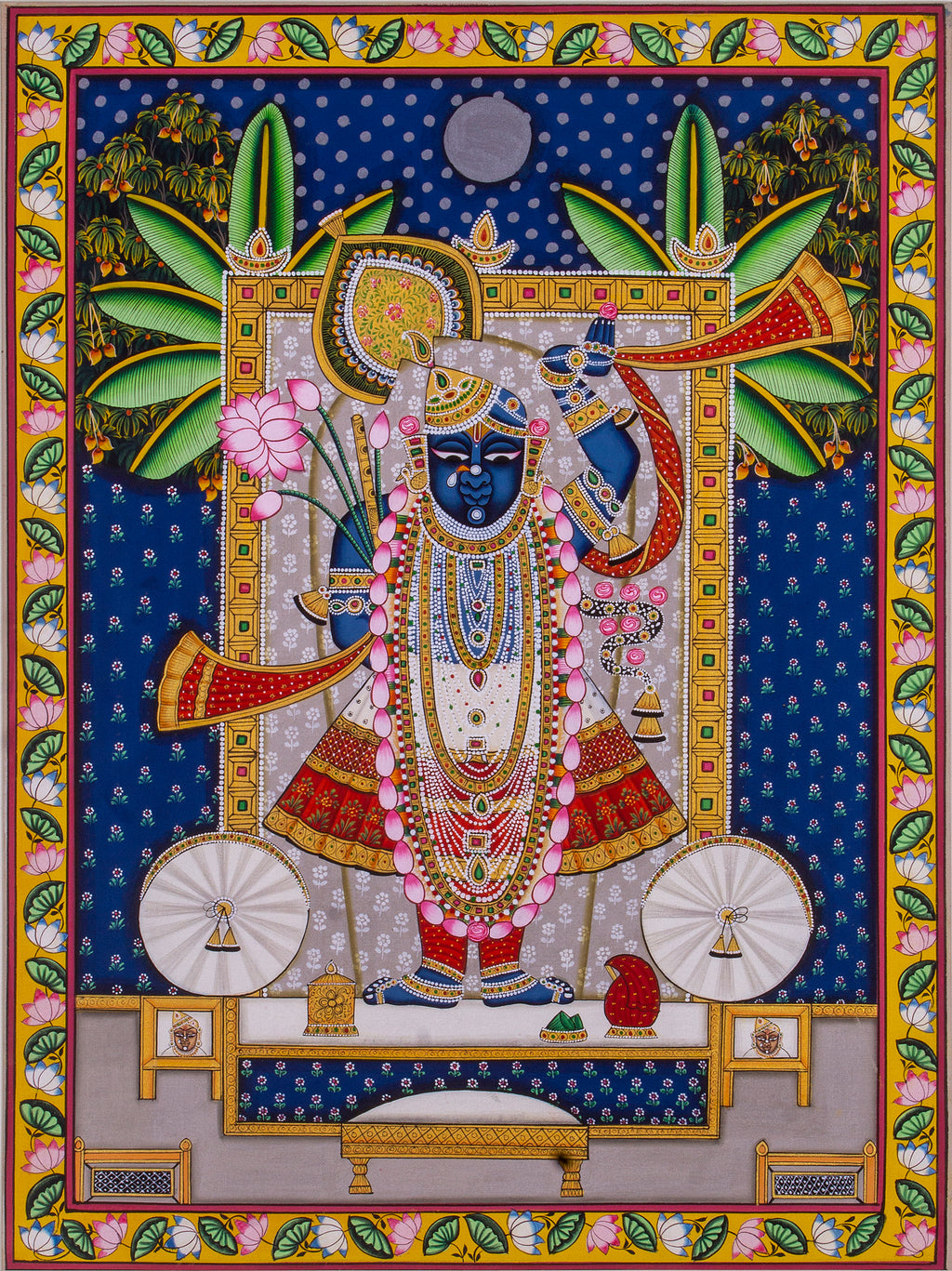 Shrinathji Blue – Baro Art