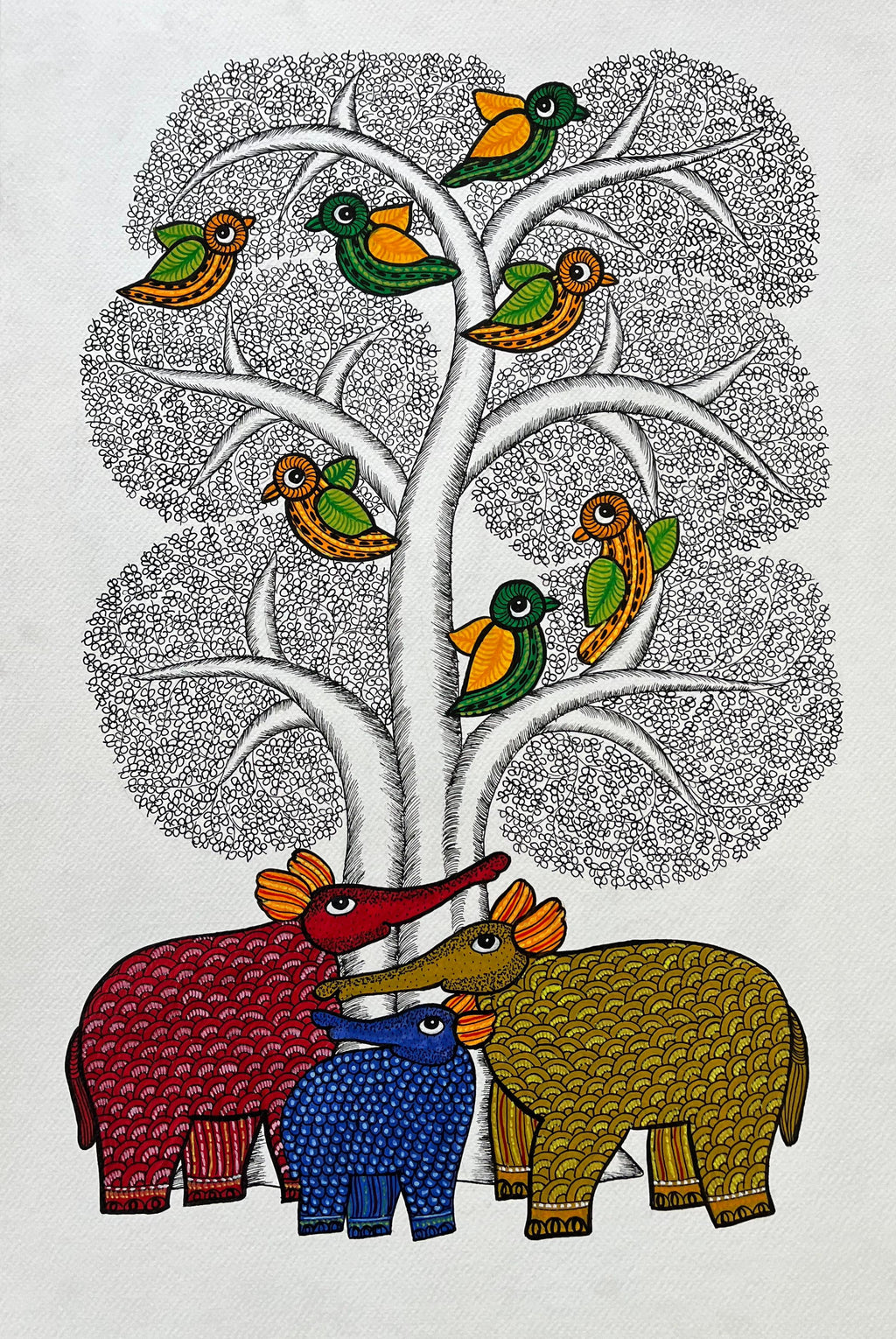 Three Elephants – Baro Art