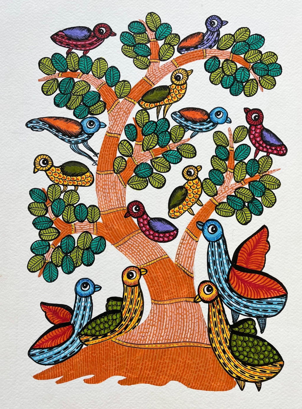 Tree And Birds – Baro Art