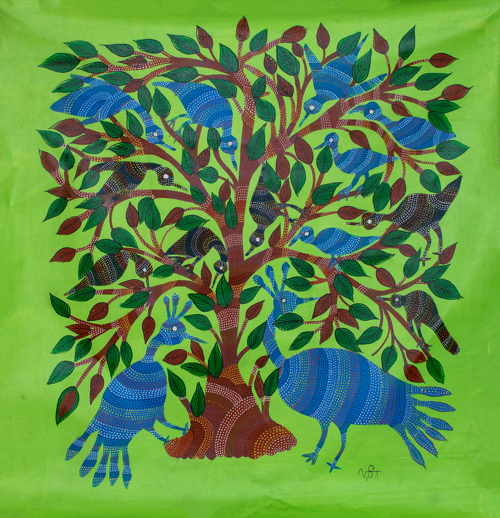 Tree of Birds - Framed – Baro Art